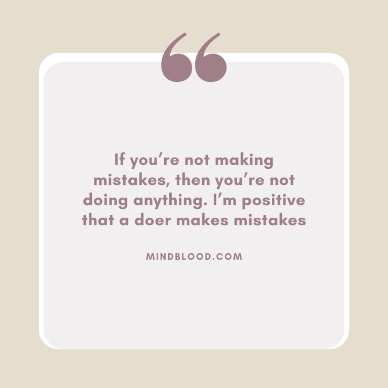Mistakes are Proof That You are Trying - Jennifer Lim - Mind Blood