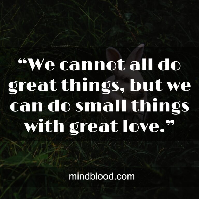 Quotes About Small Things Making Big Difference (Top 28) - Mind Blood