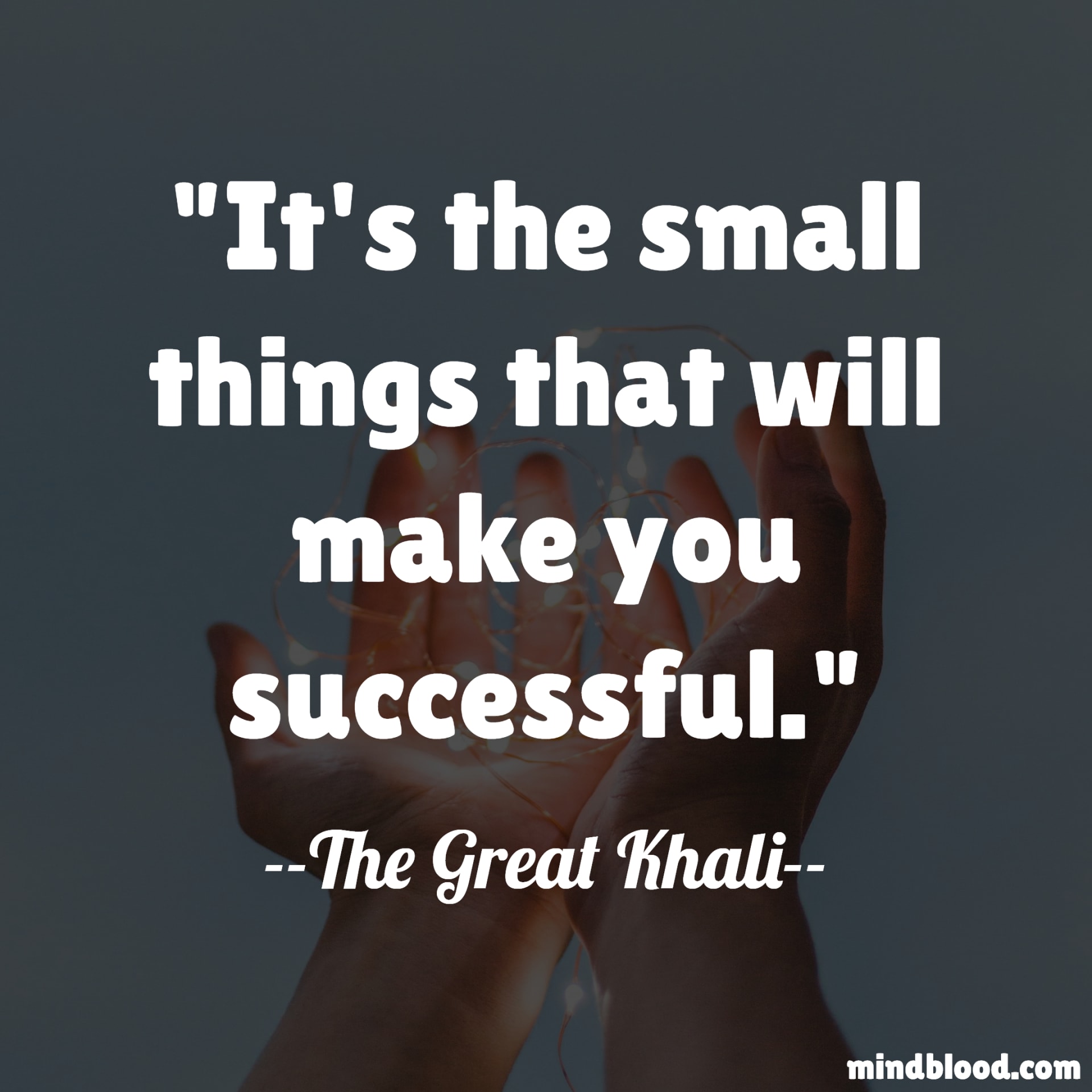If you think you are too small to make a difference, try sleeping with ...