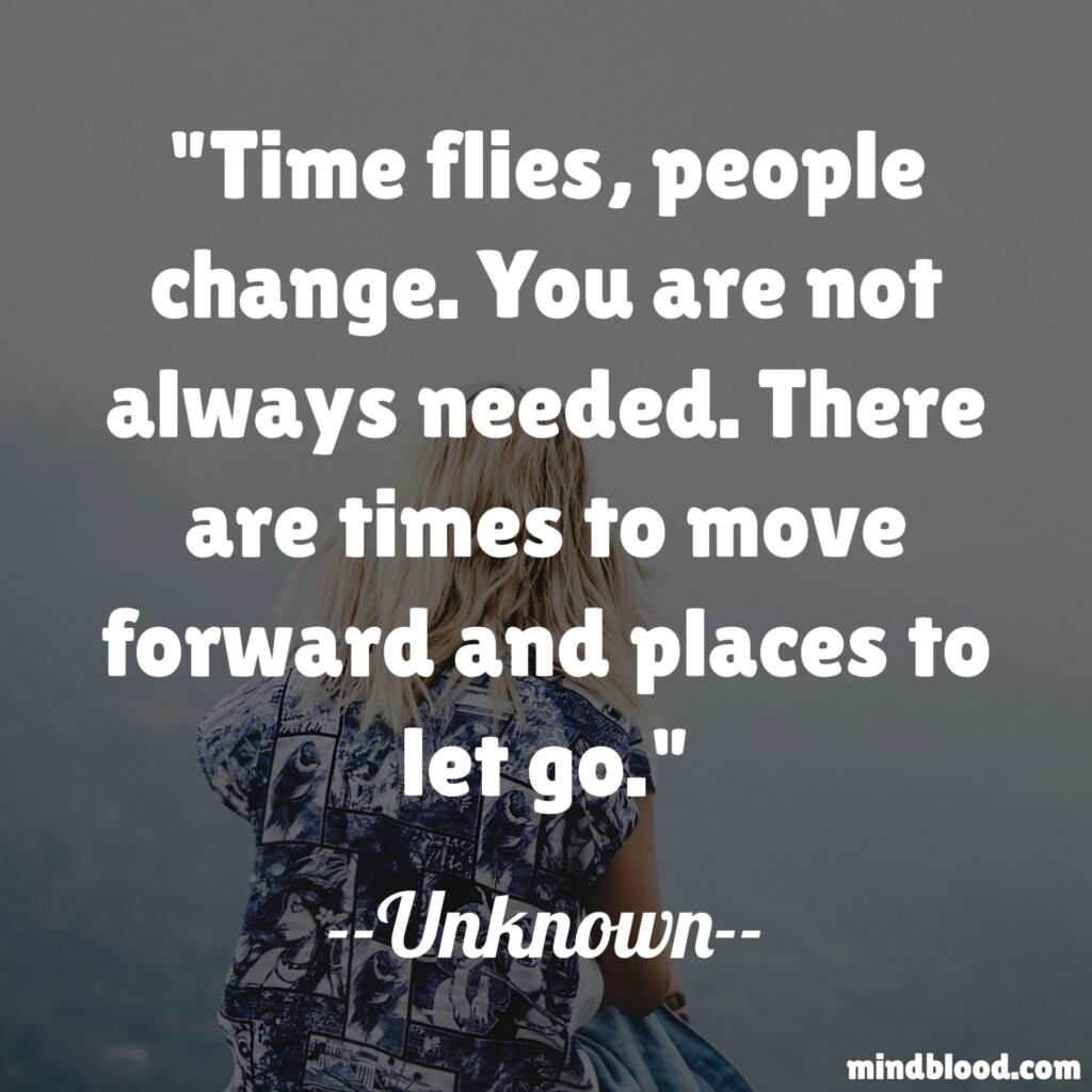 Time change people change - people changing quotes - Mind Blood