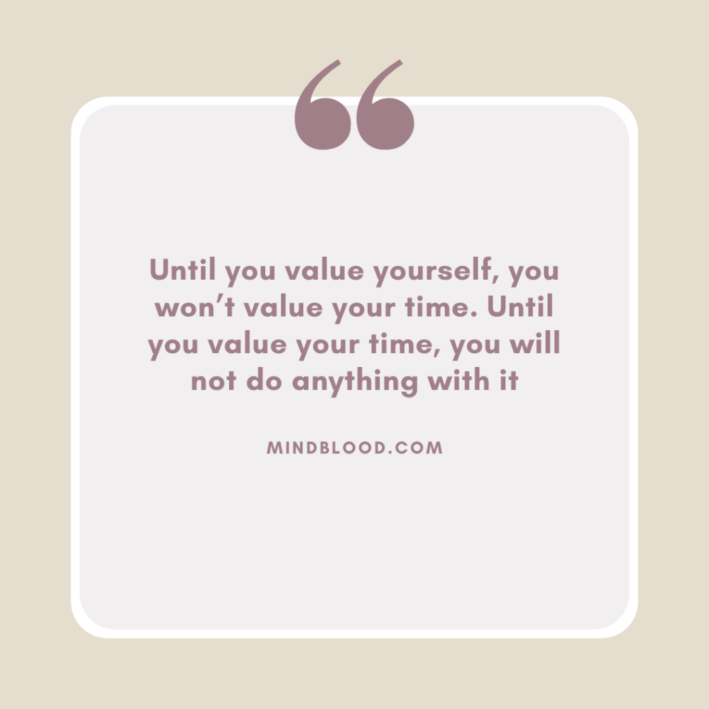 Quotes About Taking Time for Yourself - Mind Blood